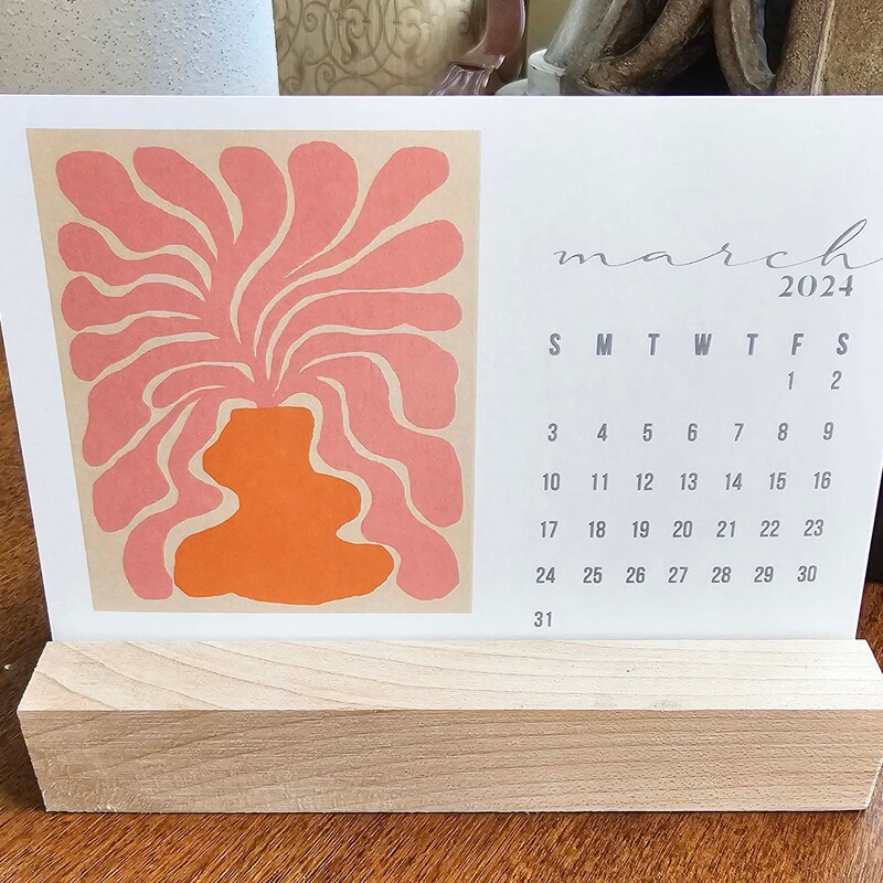 Retro Calendar - Etsy