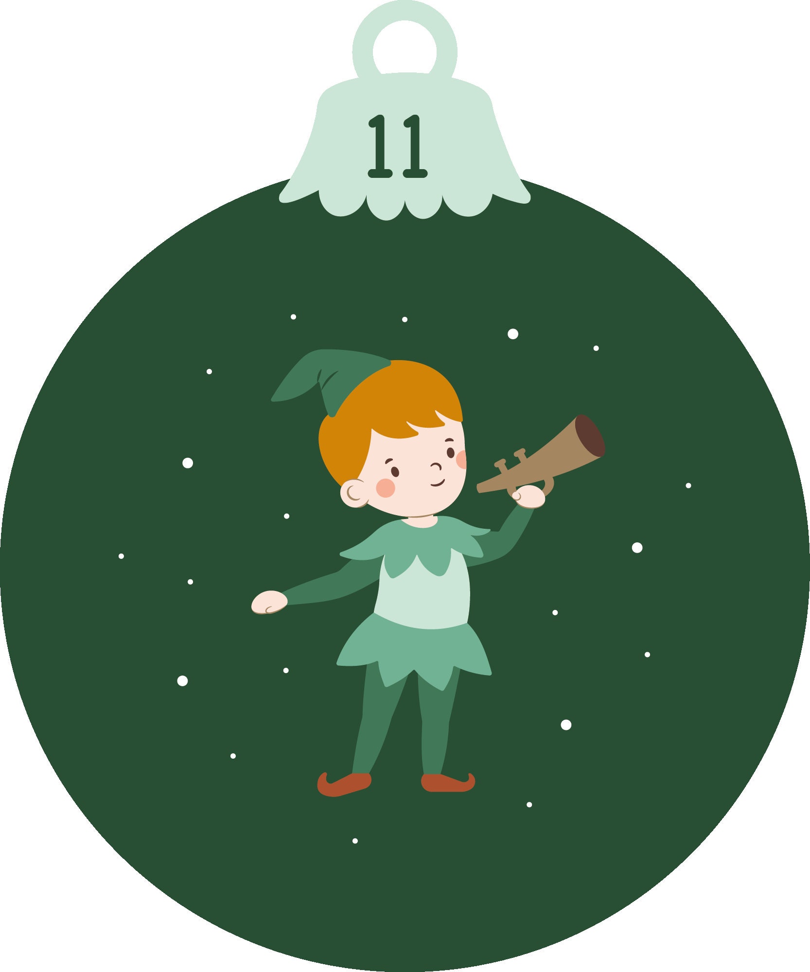 12 Days of Christmas Animated Greeting Card Template SVG | Printable ...