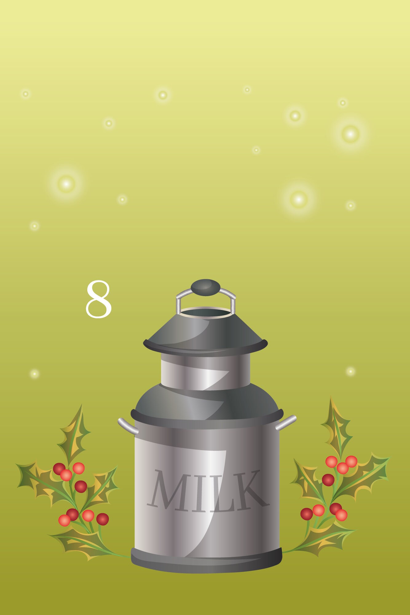 12 Days of Christmas Gift Tags Template Printable Favor Tags Instant ...