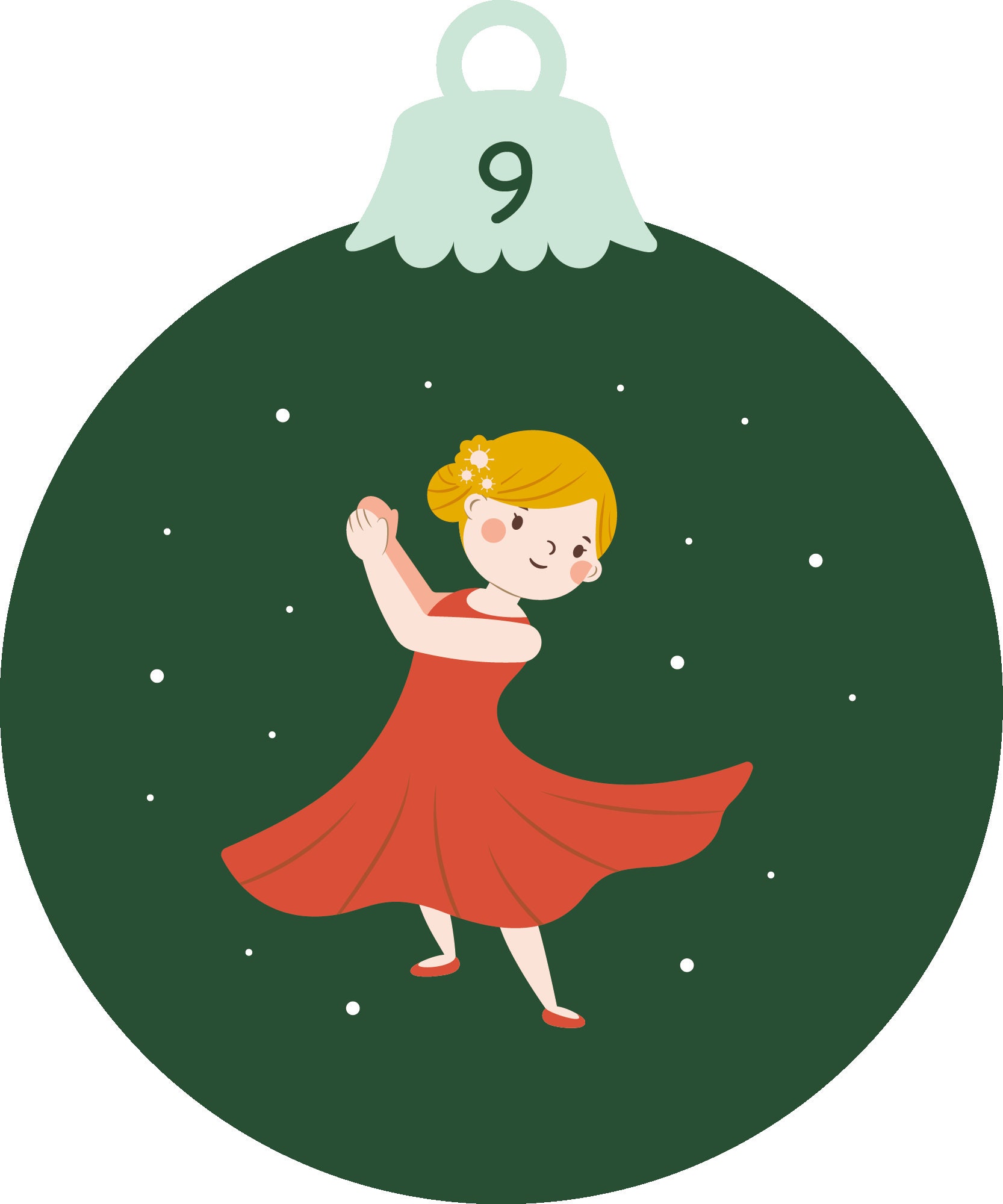 12 Days of Christmas Animated Greeting Card Template SVG | Printable ...