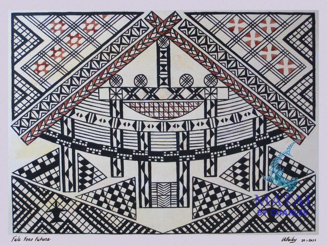 Fale Fono Futuna, Polynesian House Inspired Design, Polynesian Tapa ...