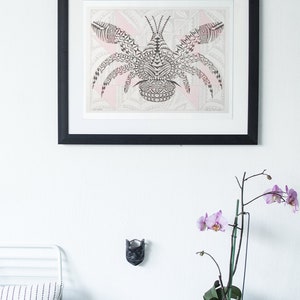 Polynesian Coconut Crab Wall Art, Niue Wall Art, Coconut Crab Design ...