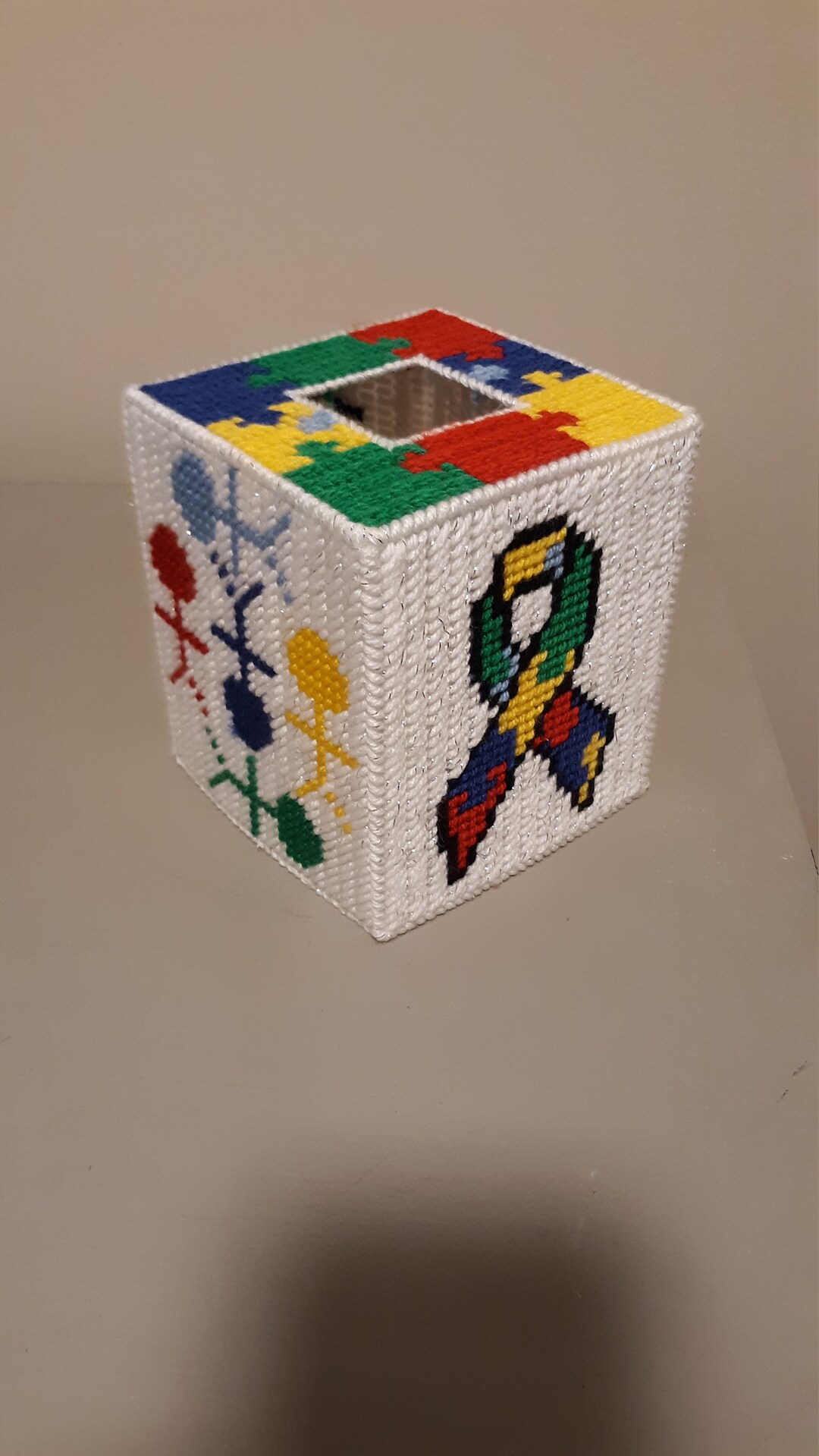 Autism Tissue Box - Etsy