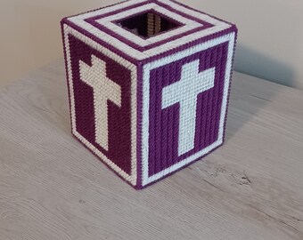 Cross Tissue Box - Etsy