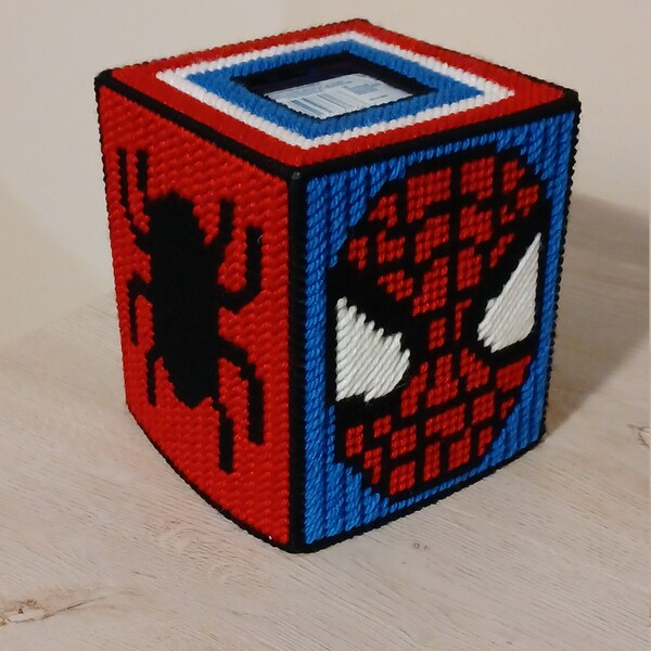 Spiderman Tissue Box - Etsy