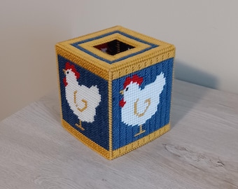 Chicken Tissue Box Cover - Etsy