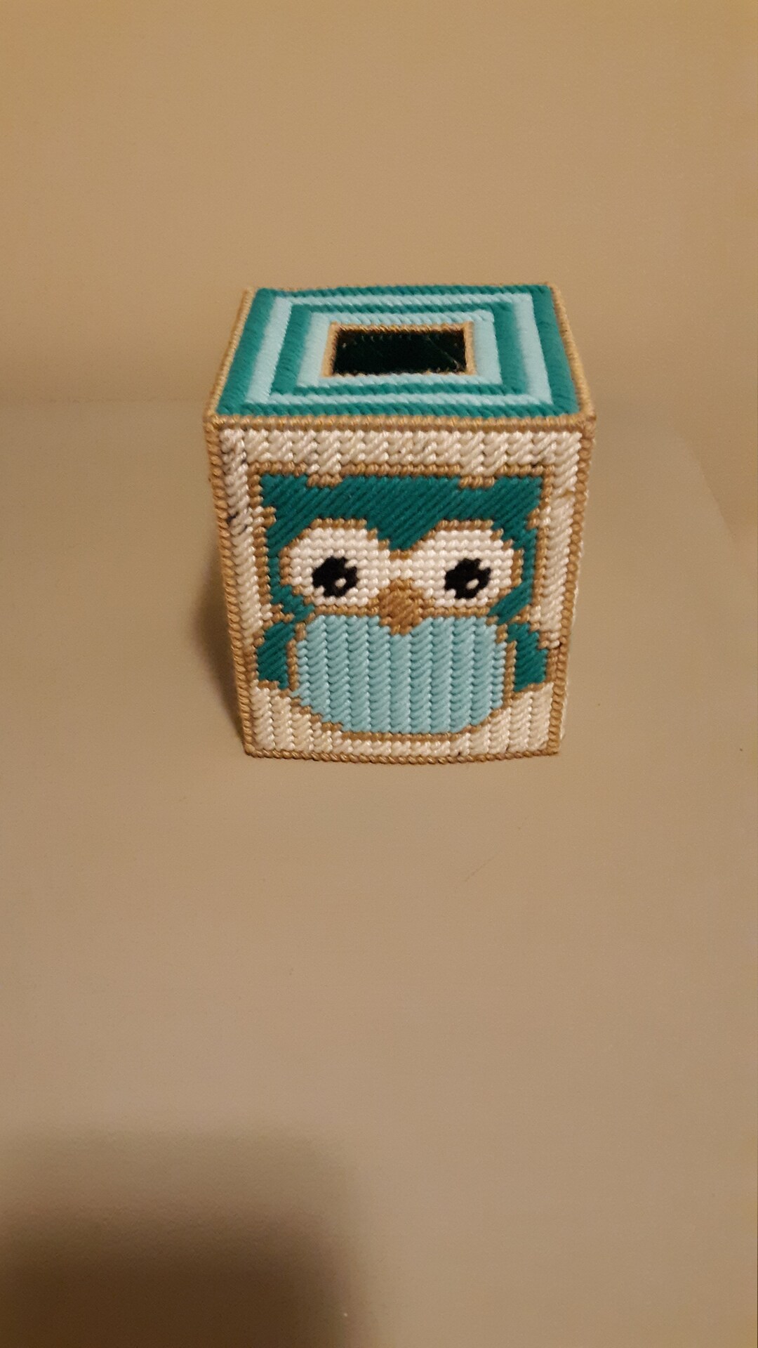 Owl Tissue Box Cover - Etsy