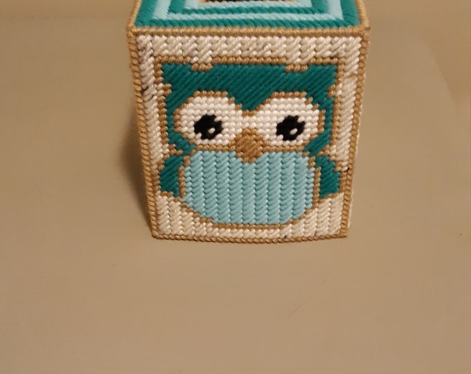 Owl Tissue Box Cover - Etsy