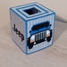 Jeep Tissue Box (blue) - Etsy