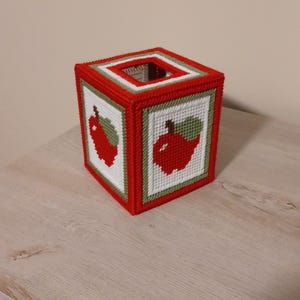 Apple Tissue Box - Etsy