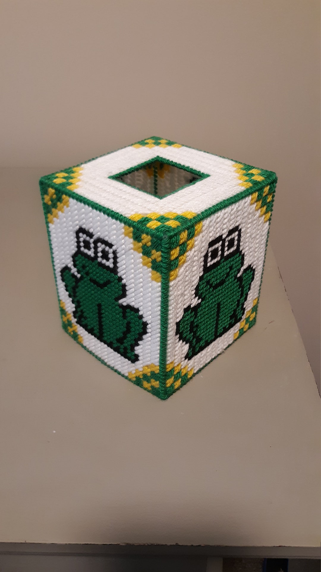 Frog Tissue Box Cover - Etsy