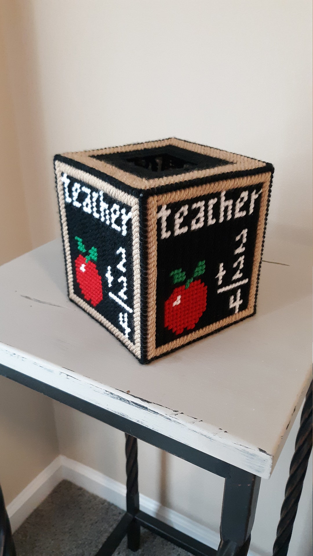 Teacher Tissue Box Cover - Etsy