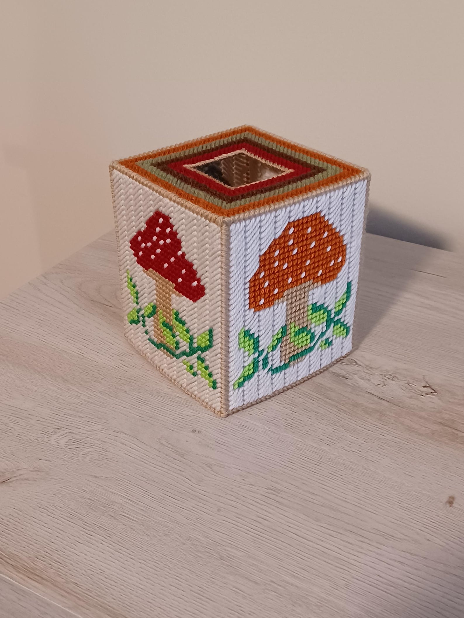Mushroom Tissue Box - Etsy