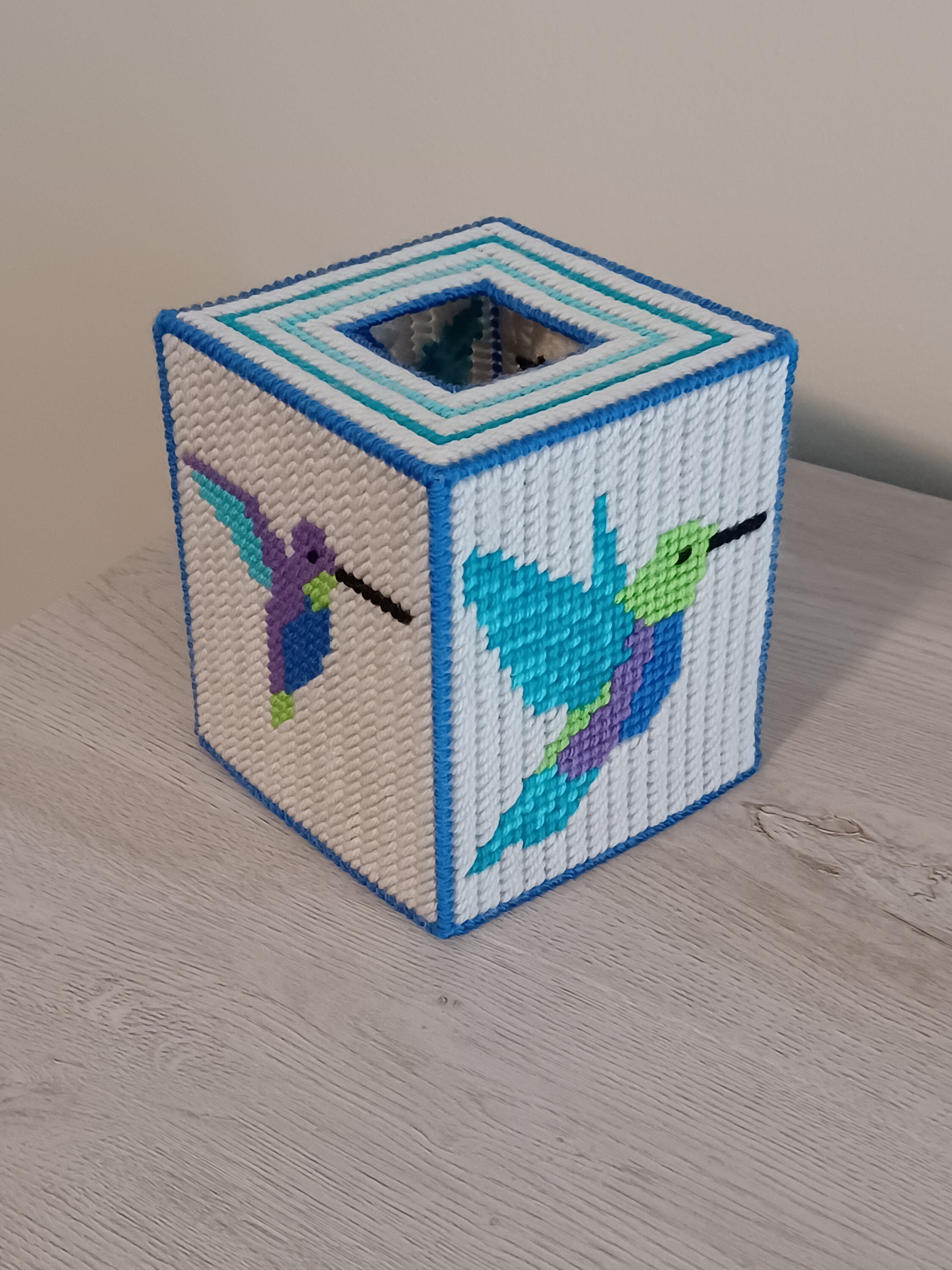 Hummingbird Tissue Box - Etsy