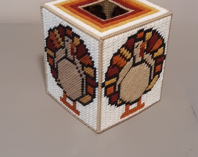 Turkey Tissue Box Cover - Etsy