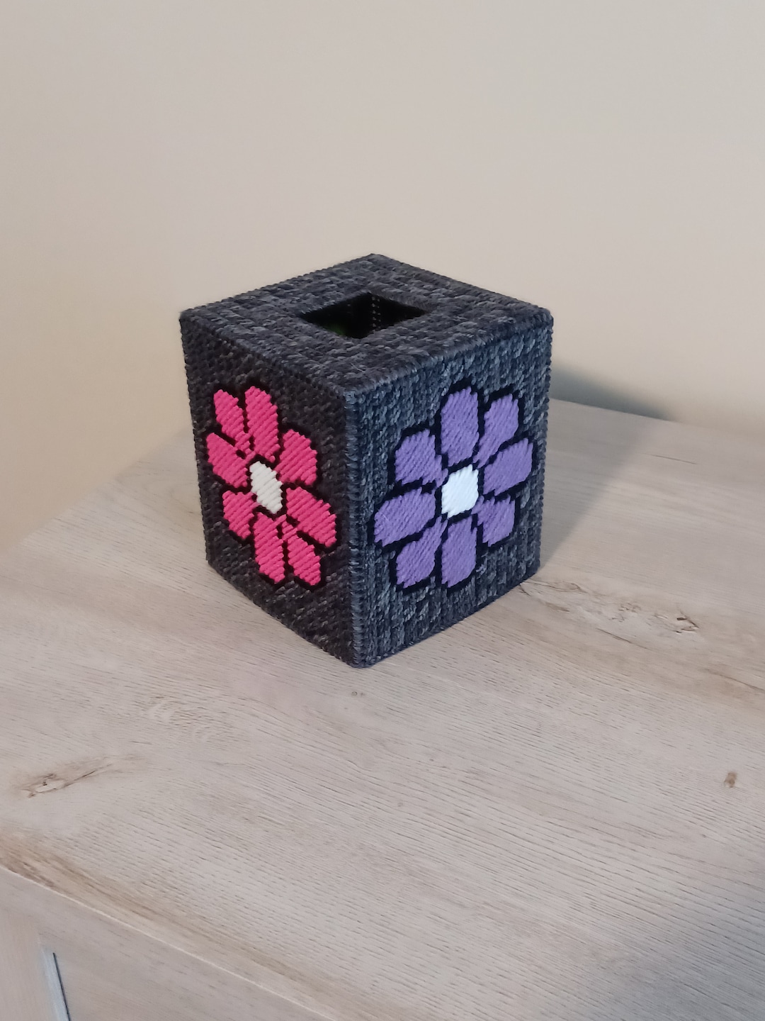 Multi-color Daisy Tussue Box - Etsy