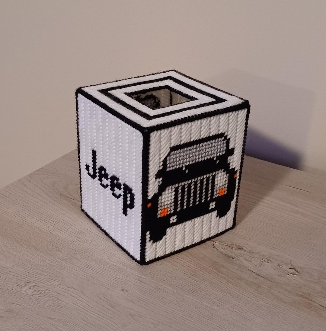 Jeep Tissue Box (black) - Etsy