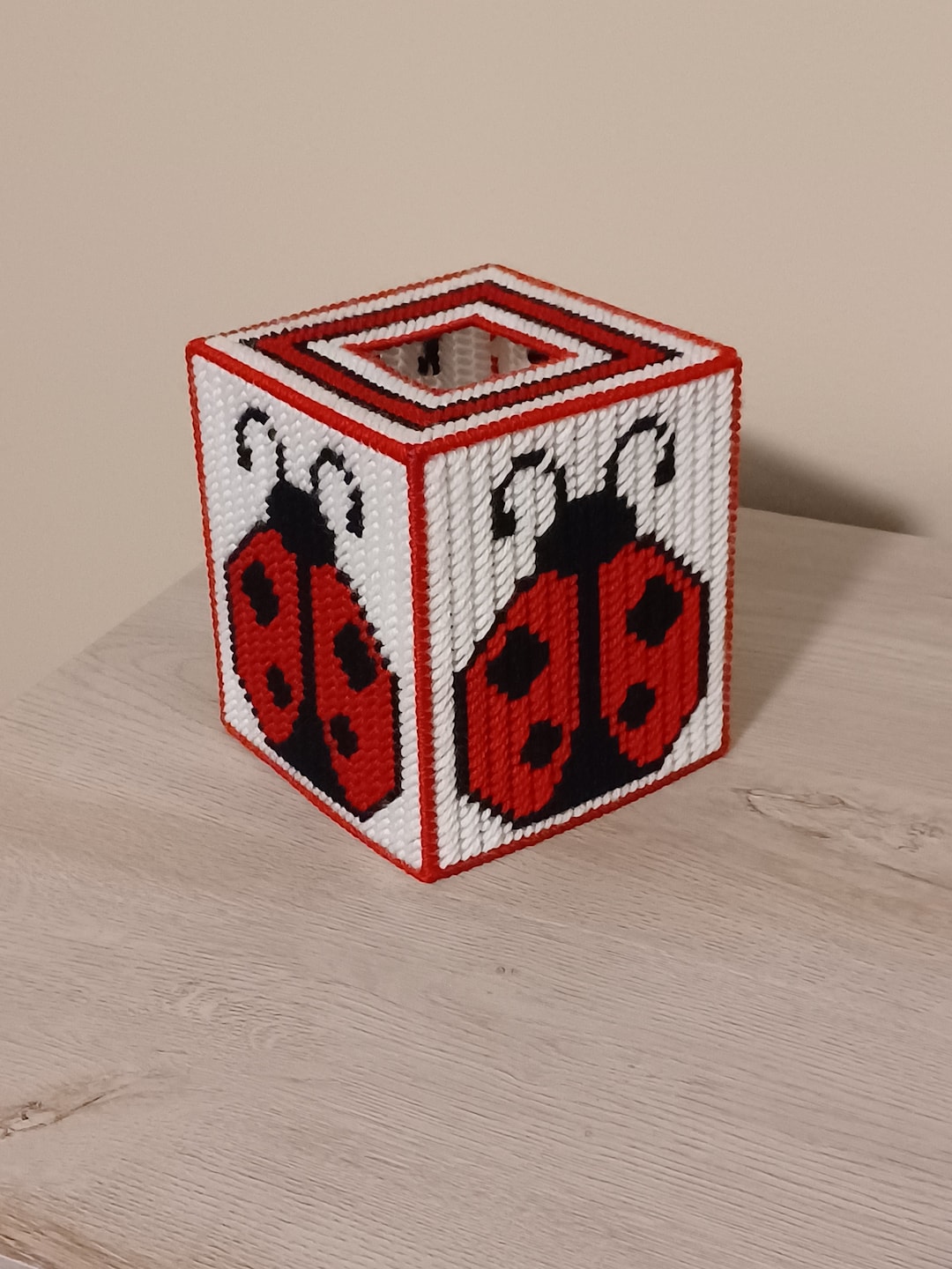 Ladybug Tissue Box - Etsy