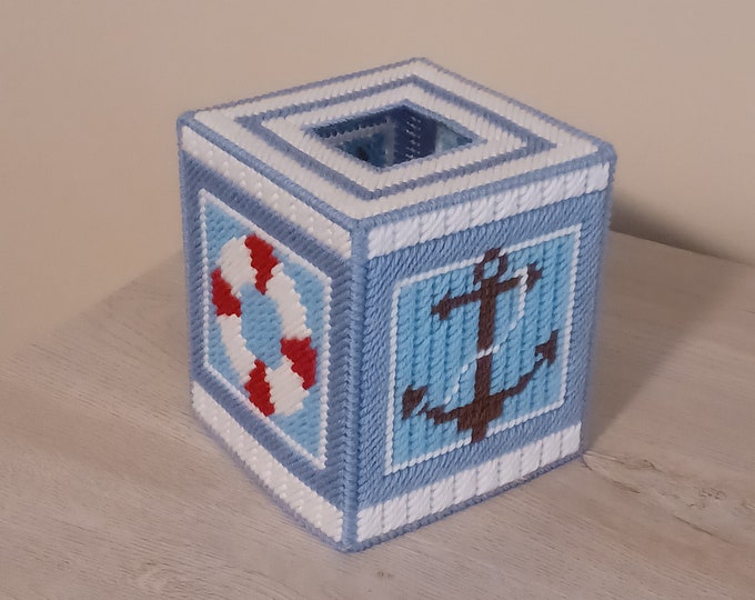 Nautical Tissue Box - Etsy