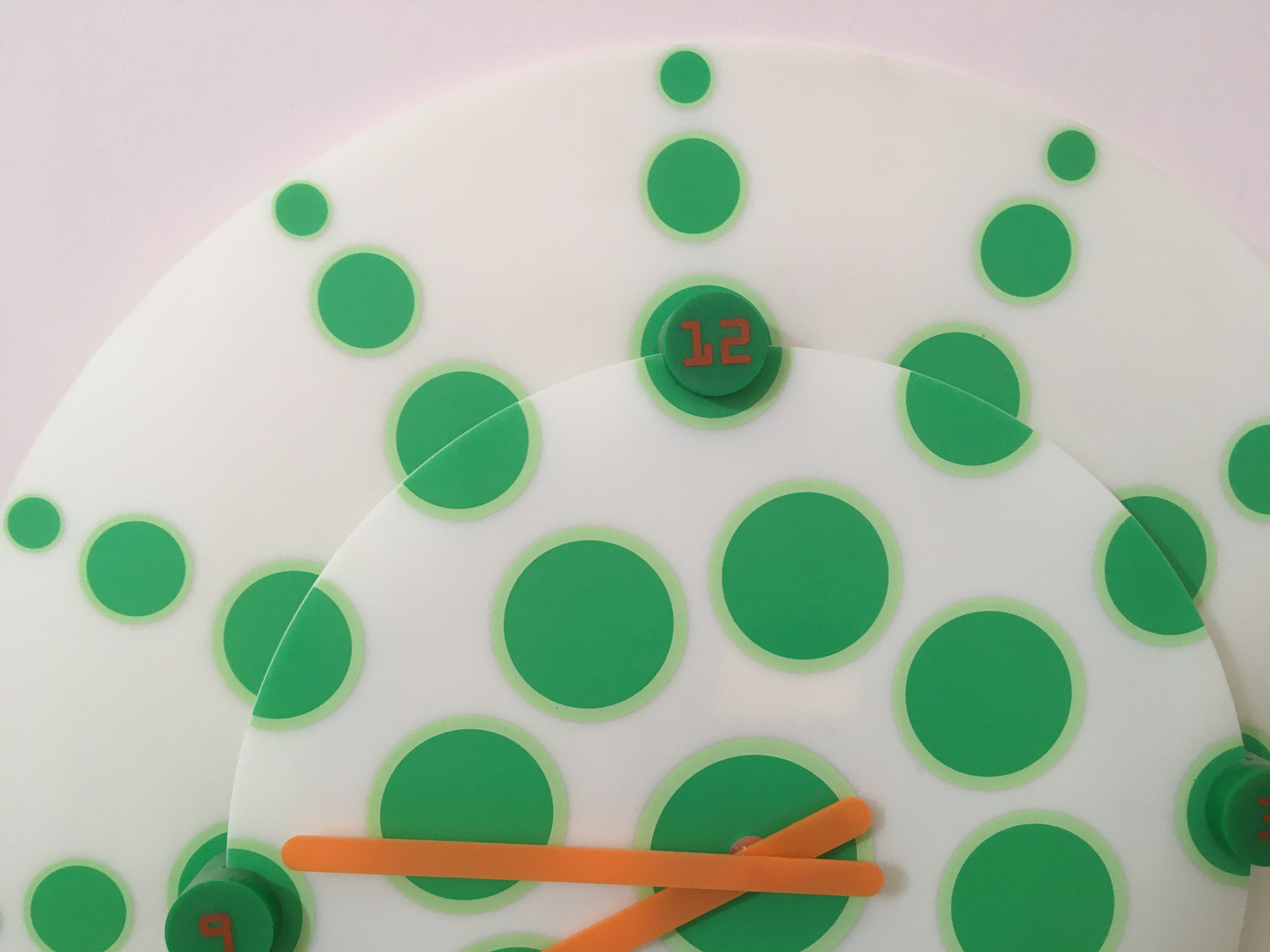 Original Vintage Very Rare XL 80s Wall Clock I Koziol I Memphis ...