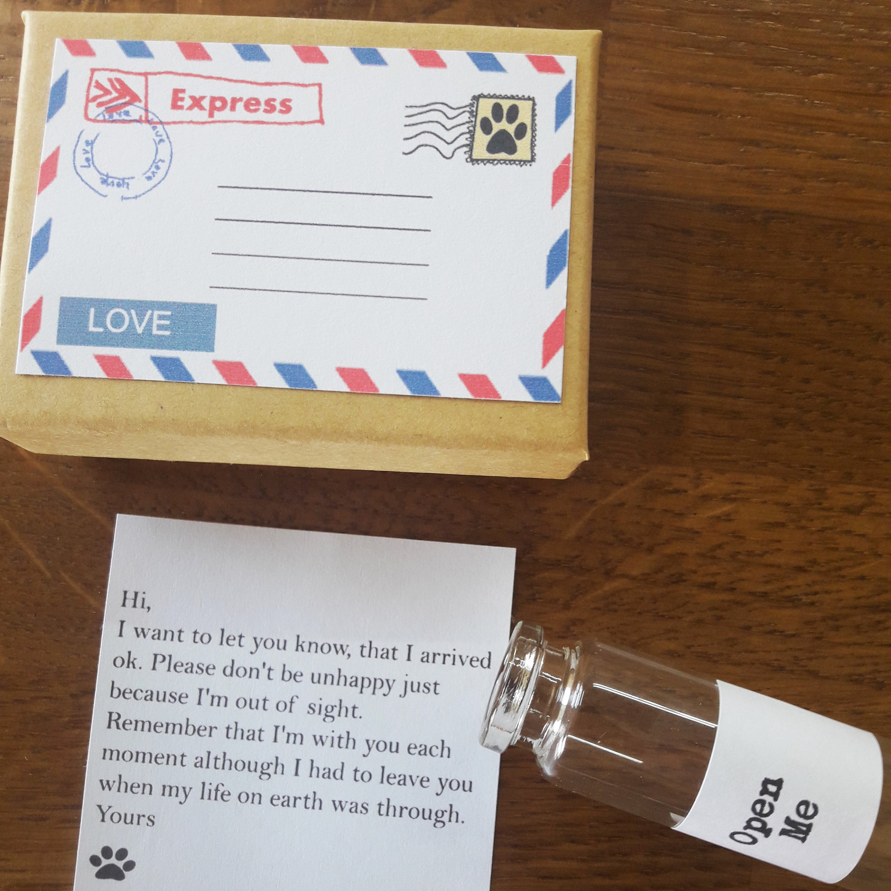 Pet Memorial Message From Your Pet Loss of Pet Sympathy - Etsy