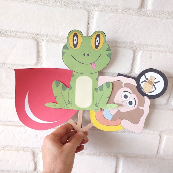 Printable Ten Plagues Puppets Instant Download Passover | Etsy