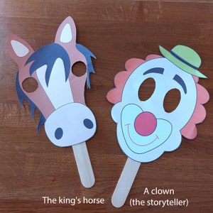 11 Printable Purim Coloring Pages and Mask Templates , PDF Download ...