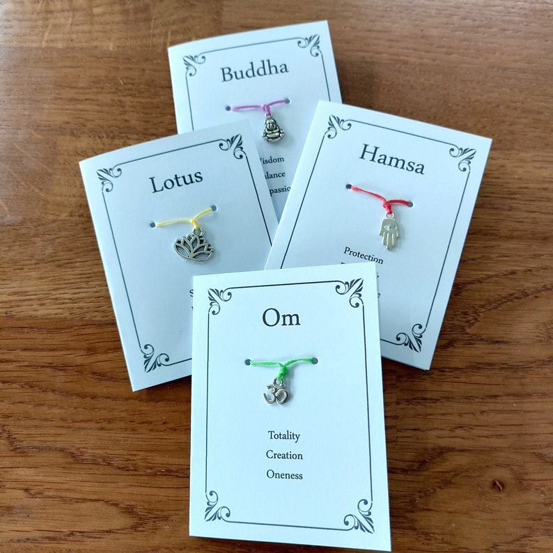 30 X Hamsa Wish Bracelet Wish String Favors Stocking - Etsy