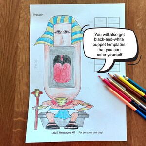 9 Printable Passover Puppets, Instant Download, Passover Download ...