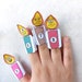 Printable Hanukkah Nine Candles Finger Puppets, Gift for Kids, Hanukkah ...
