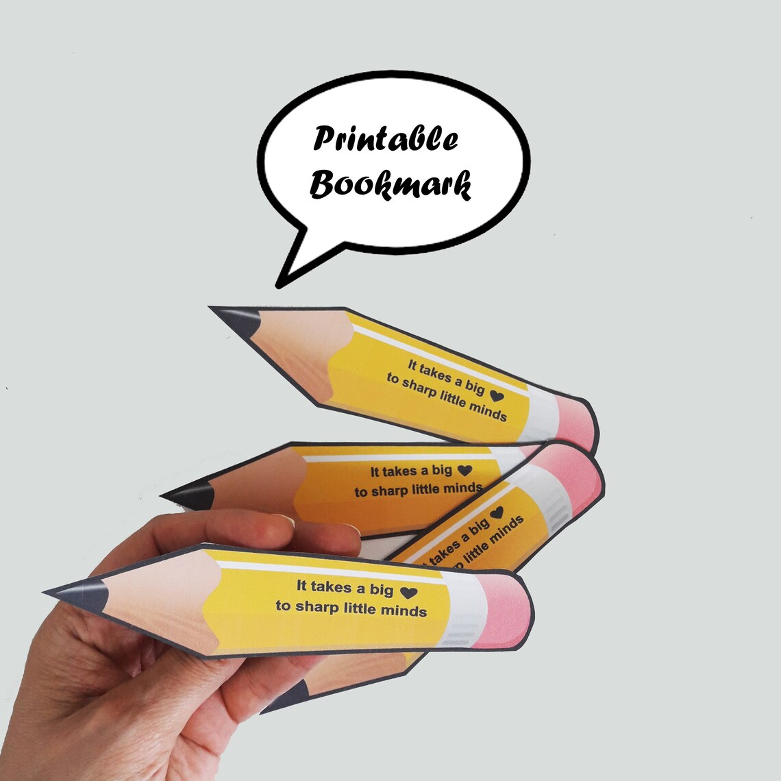 Printable Bookmark for Teacher Instant Download DIY - Etsy
