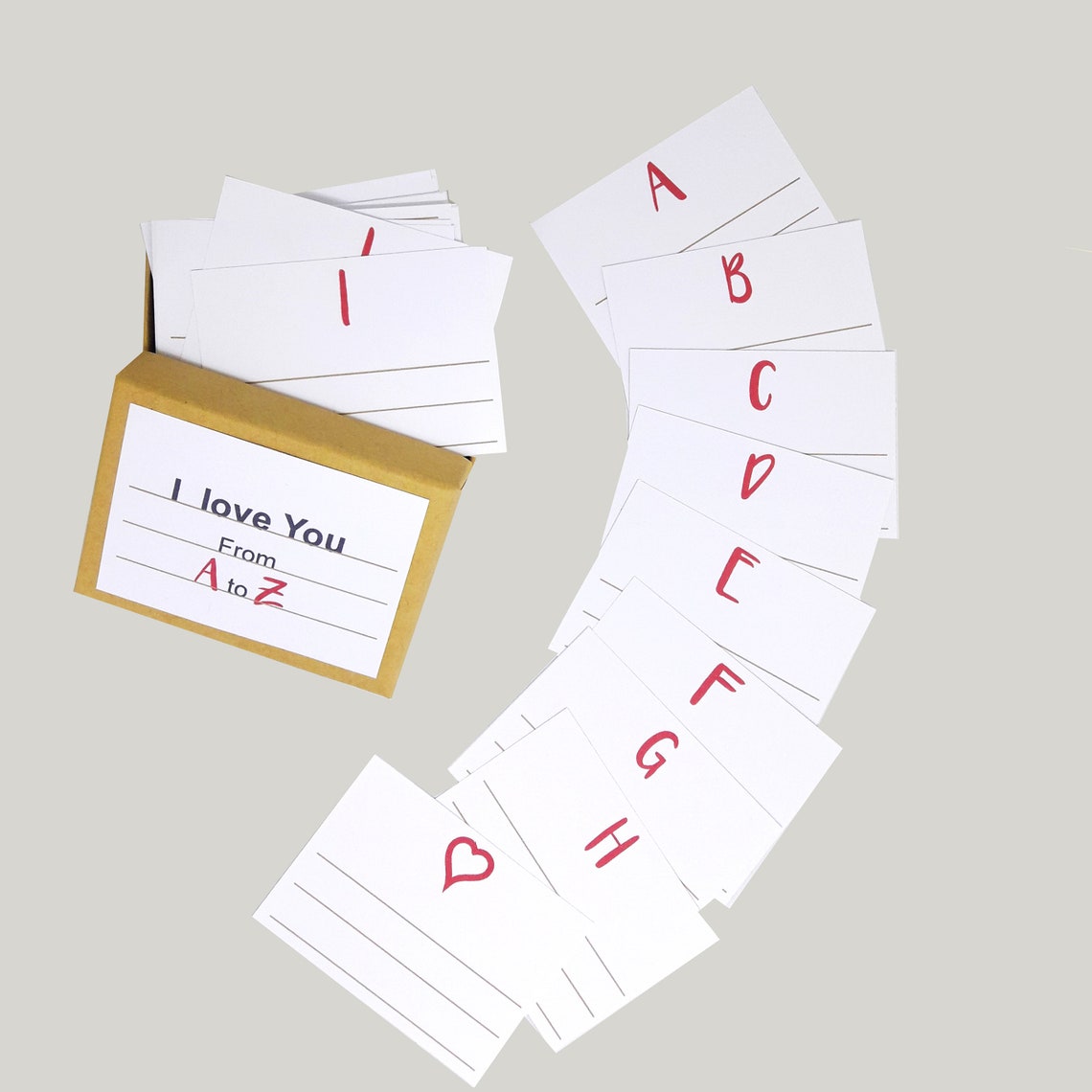 Love Cards Box Romantic Love Gift for Men Who Has Everything - Etsy