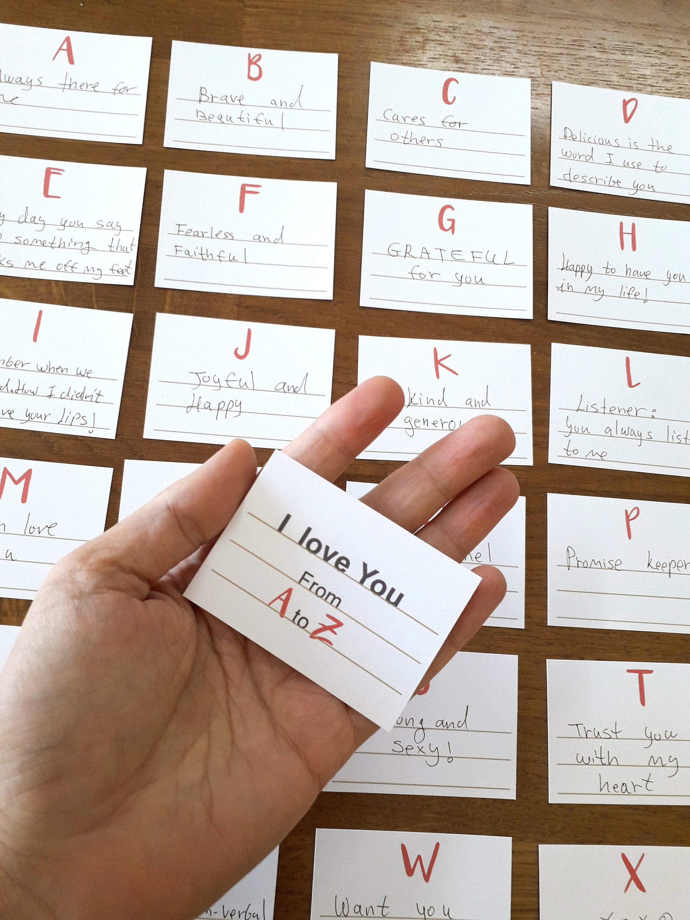 Printable Love Notes Romantic Cards Anniversary Gift for - Etsy