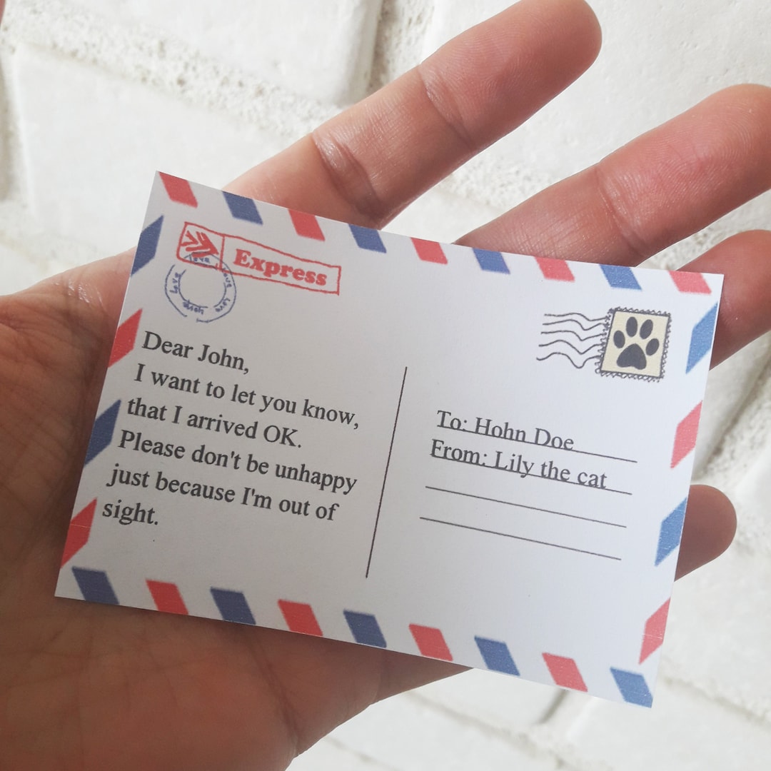 Loss of Pet, Pet Memorial, Message From Your Pet, Sympathy Gift, Loss ...