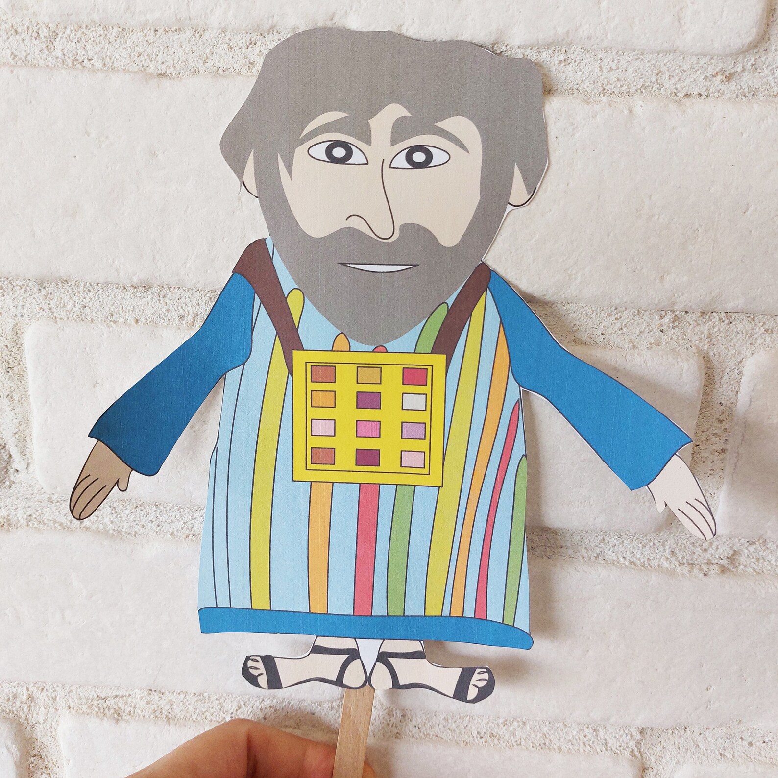 Printable Passover Puppets Characters and Ten Plagues - Etsy