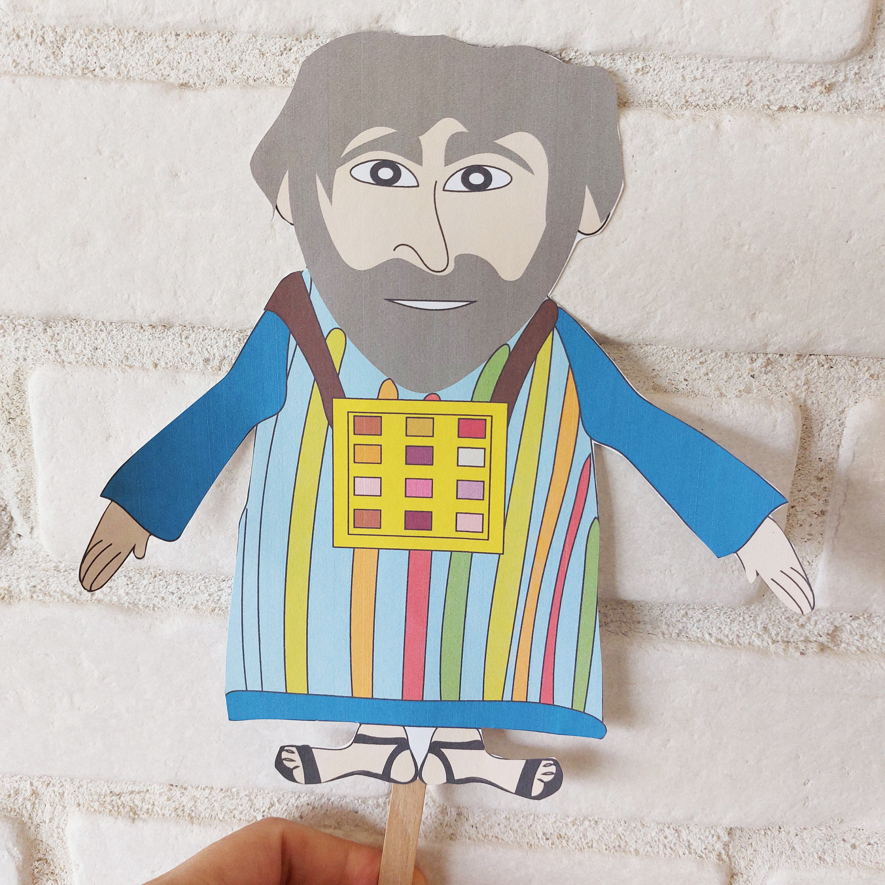 Printable Passover Puppets Characters and Ten Plagues - Etsy