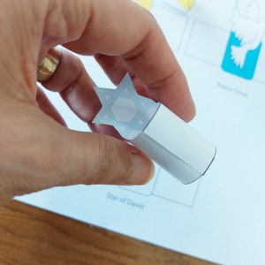 Rosh Hashanah 10 Finger Puppets , Printable PDF, Instant Download ...