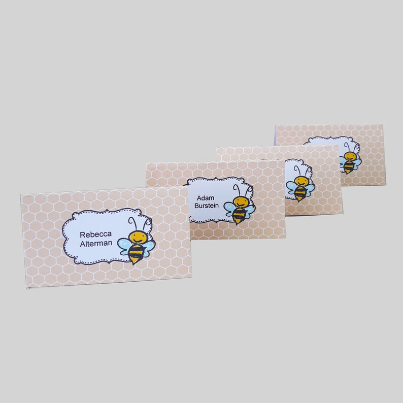 Rosh Hashana Place Card Printable Cards Digital Place Cards | Etsy