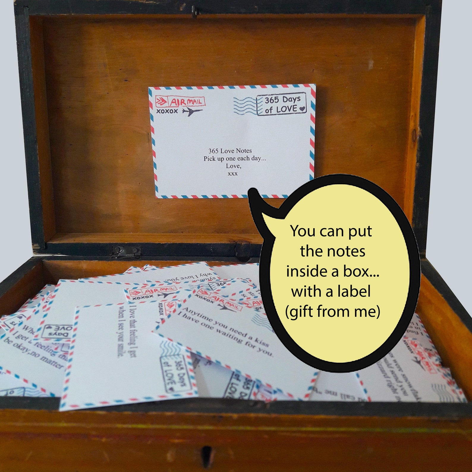 Printable Love Notes Sentimental 365 Reasons Why I Love You - Etsy