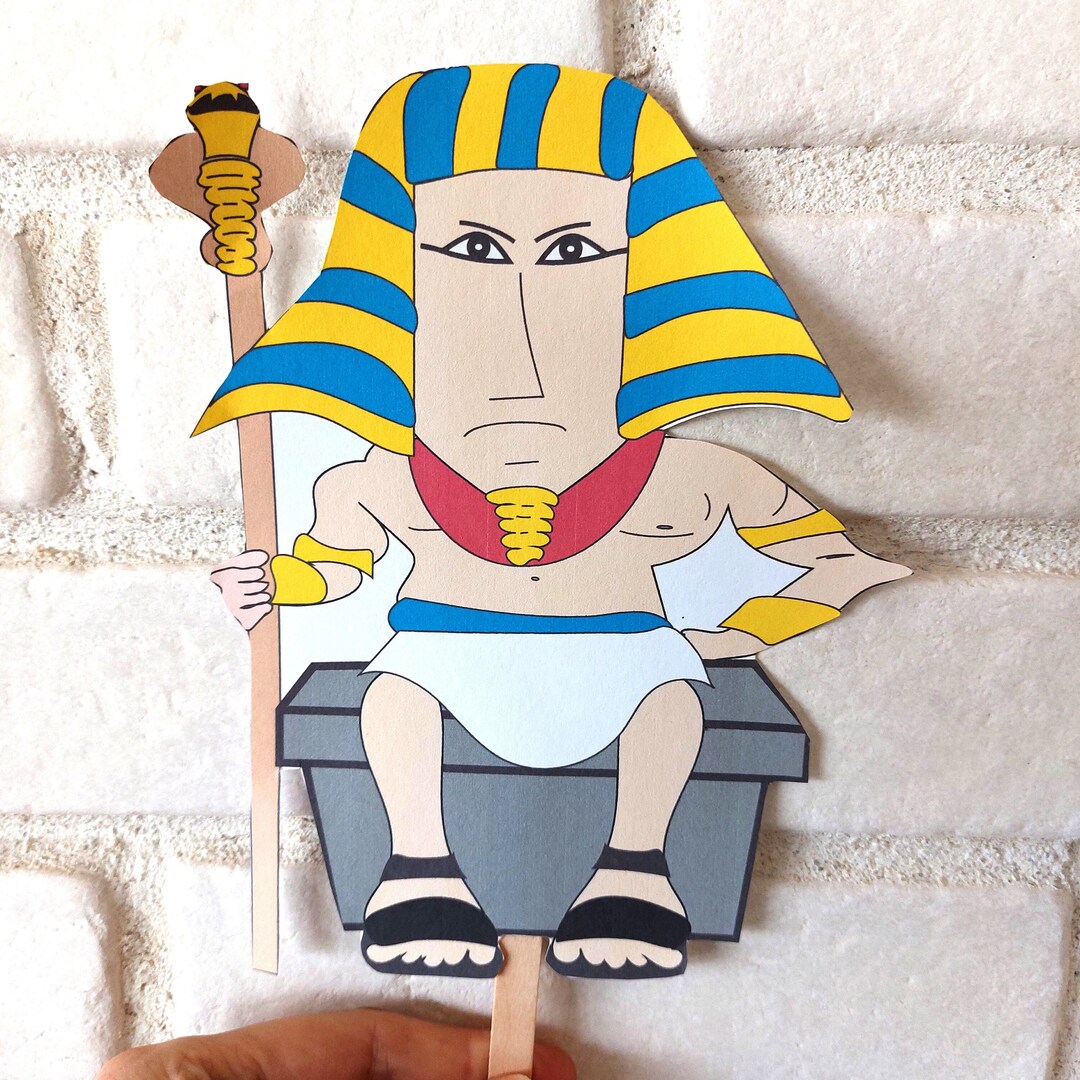 Printable Passover Puppets, Characters and Ten Plagues, Instant ...