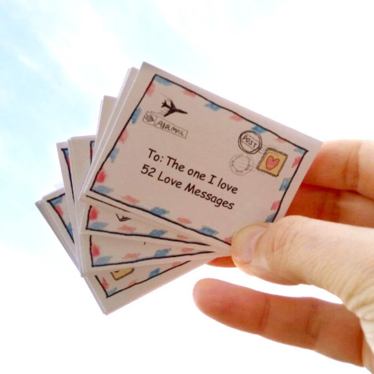 Love Messages Printablelove Cards Editable Gift Ideas for | Etsy