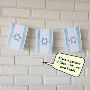 Printable Yom Ha'atzmaut Activity Pages and Crafts for Kids, 30 Pages ...