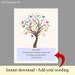 Teacher Tree, Printable, Editable, Personalized, Teacher Appreciation ...