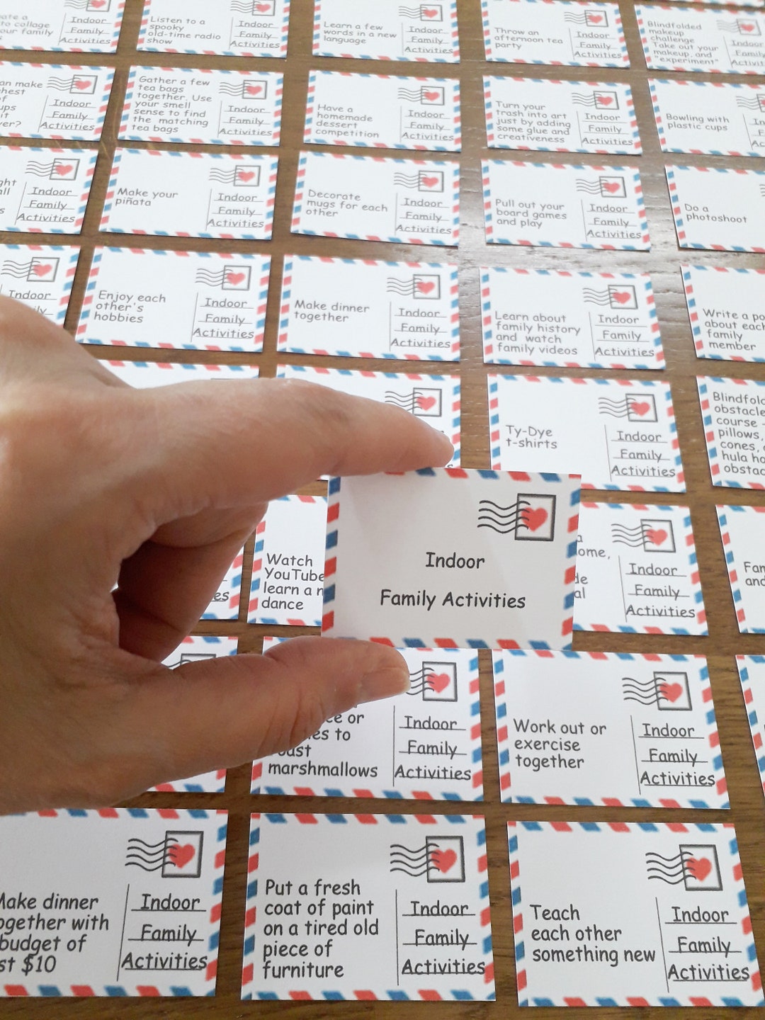 60 Indoor Family Activities, Printable, Editable, Instant Download ...