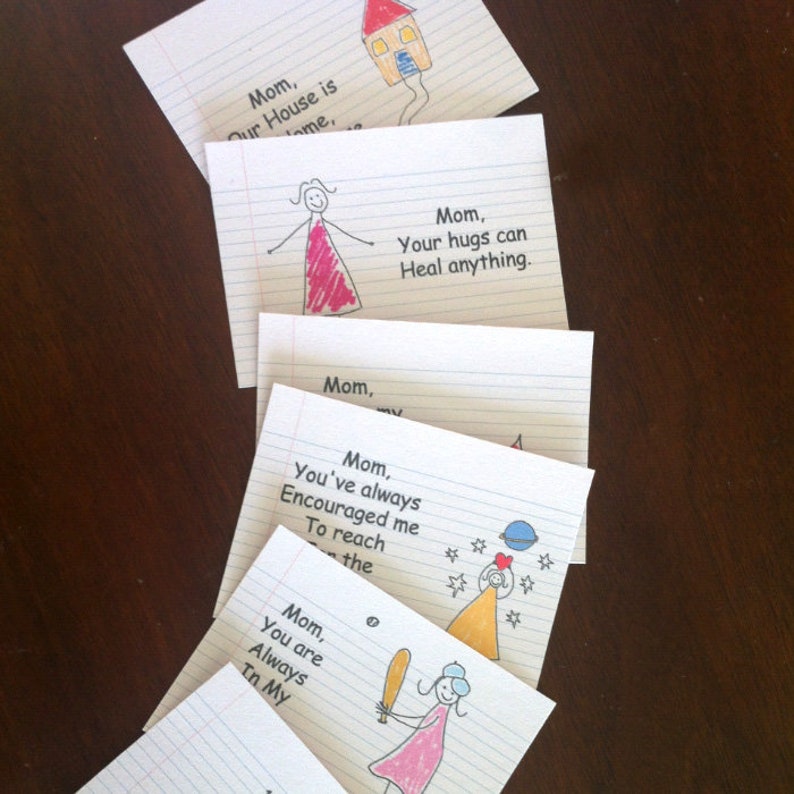 Mother's Day Card mom Card Love Cards Reasons Why Mom - Etsy