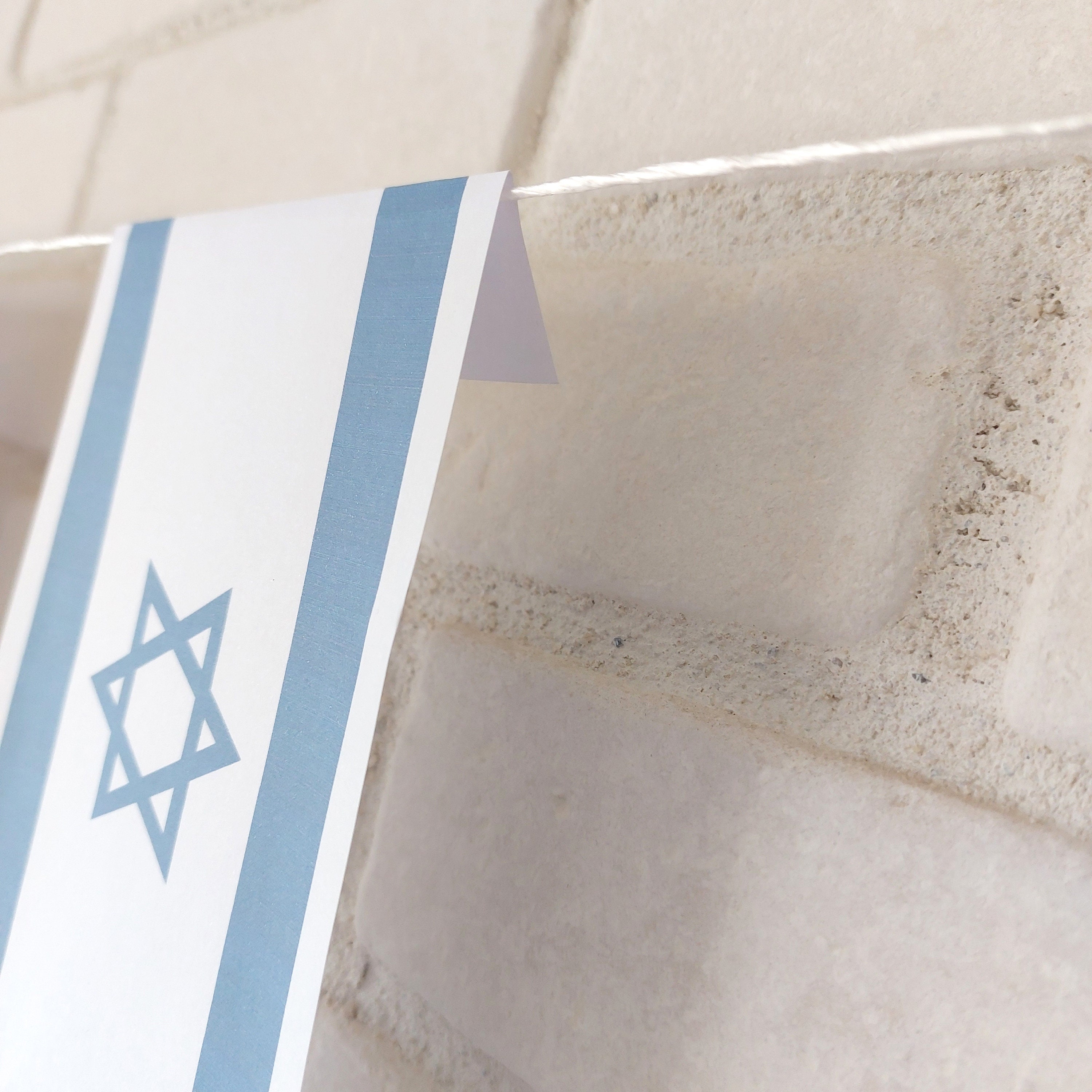 Printable DIY Israel Flag Digital File Yom Haatzmaut Party - Etsy UK