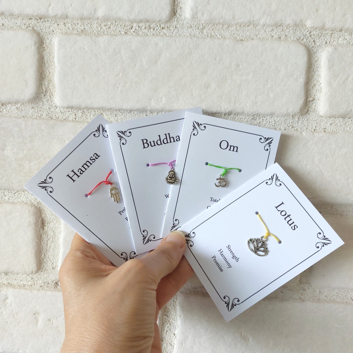 30 X Hamsa Wish Bracelet Wish String Favors Stocking - Etsy