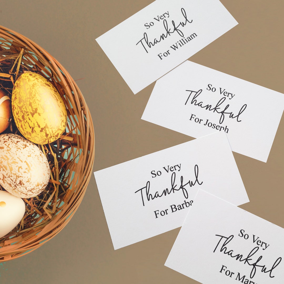 Thanksgiving Table, Printable, Place Cards, Napkin Holders, Flat Cards ...