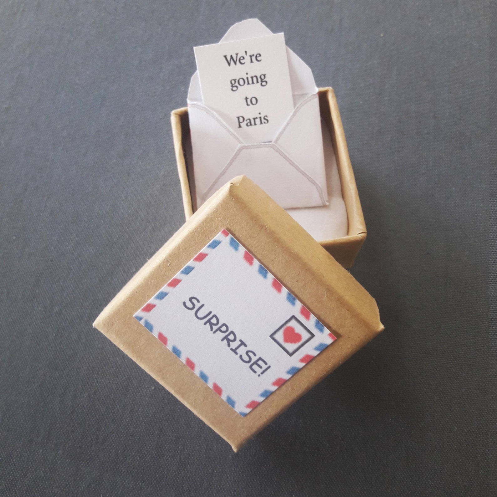 Trip Announcement Surprise Card We're Going To Surprise | Etsy