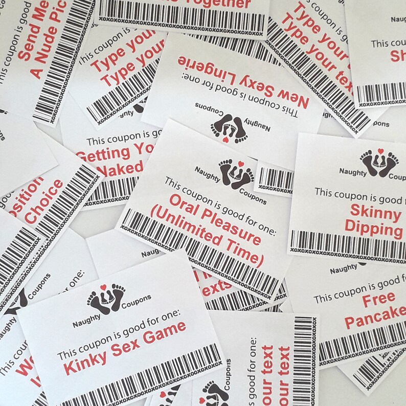 Editable Sex Coupons Naughty Printable Instant Download Etsy